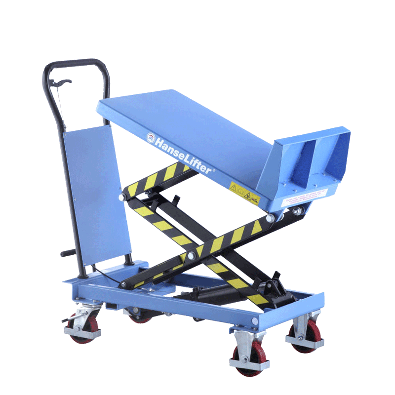 NHT tilting lift table - with tilt up to 45° - HanseLifter