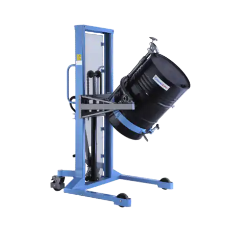 SDJ-FW drum handler - lifting and tilting drums - HanseLifter