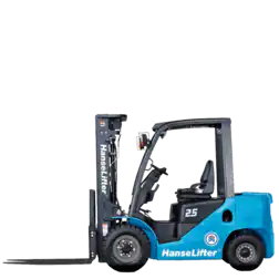 HLDS-XF 2.0 - 2.5 t diesel forklift trucks - HanseLifter