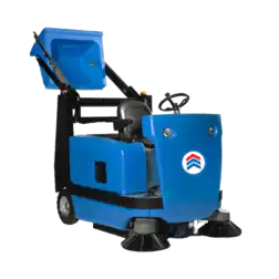 TWIN TOP 1300 ride on sweeper - HanseLifter