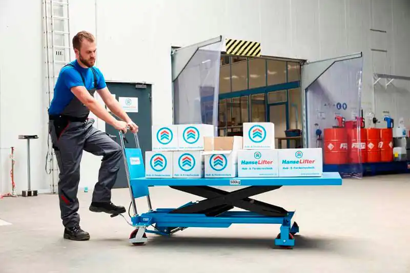 Mobile lift table trolley - HanseLifter
